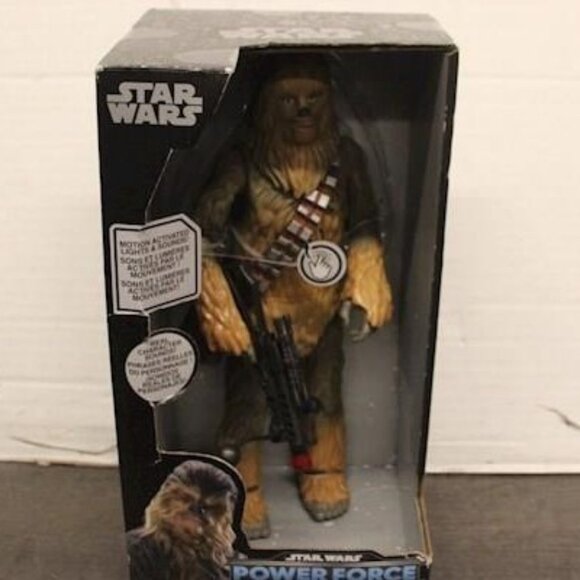 Disney | Toys | New Disney Star Wars Power Force Chewbacca Talking ...